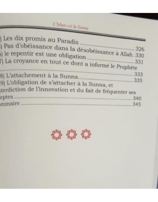 L'ISLAM EST LA SUNNA, LA SUNNA EST L'ISLAM - IMAM AL-BARBAHARÎ ...